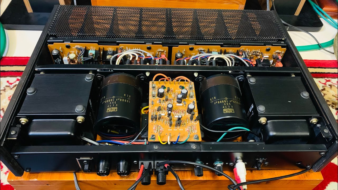 Cục Pow Cs LUXMAN M12_Đánh các dòng loa Châu Âu_JBL_Đặc biệt Tannoy ...