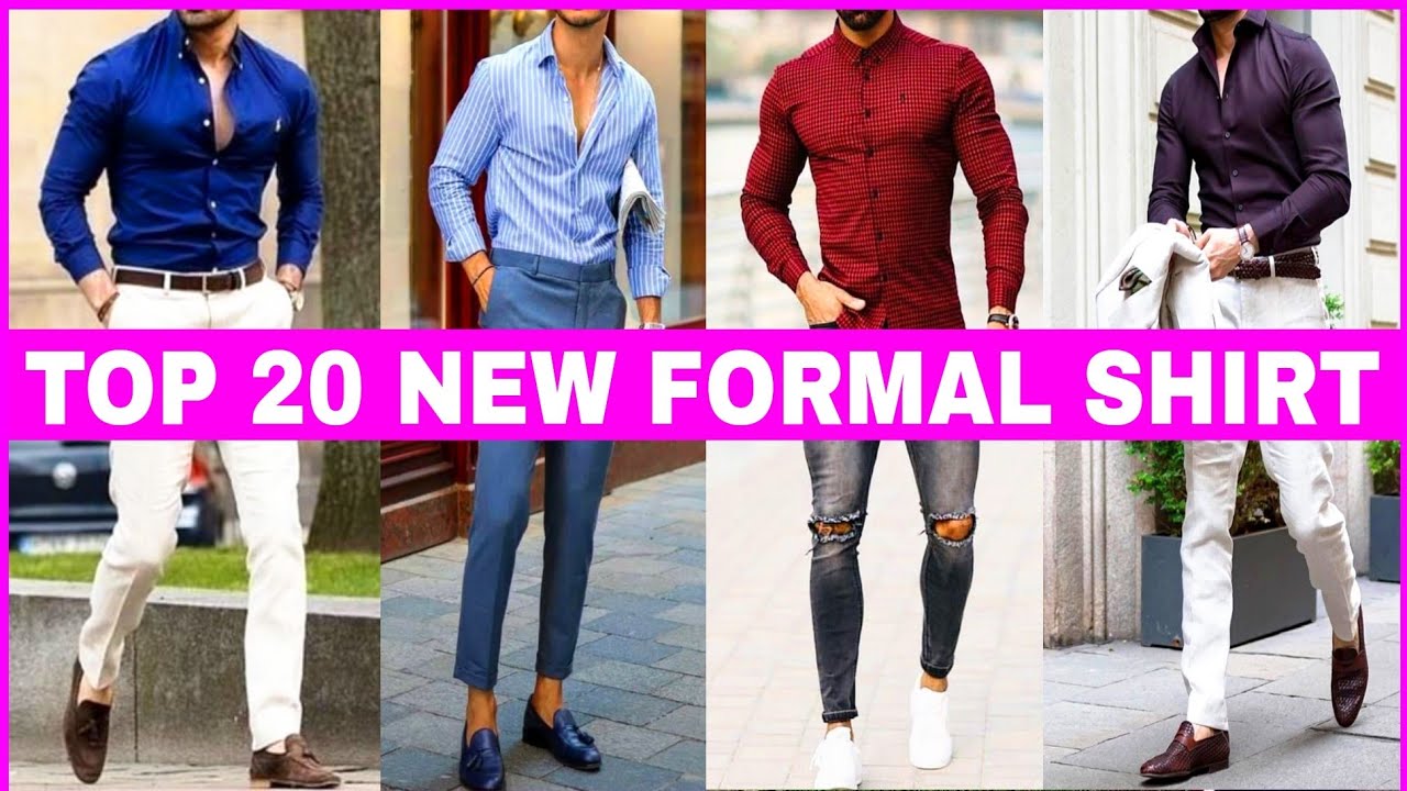 Top 20 Color Combination Formal Shirt Pant For Dark Men || Latest ...