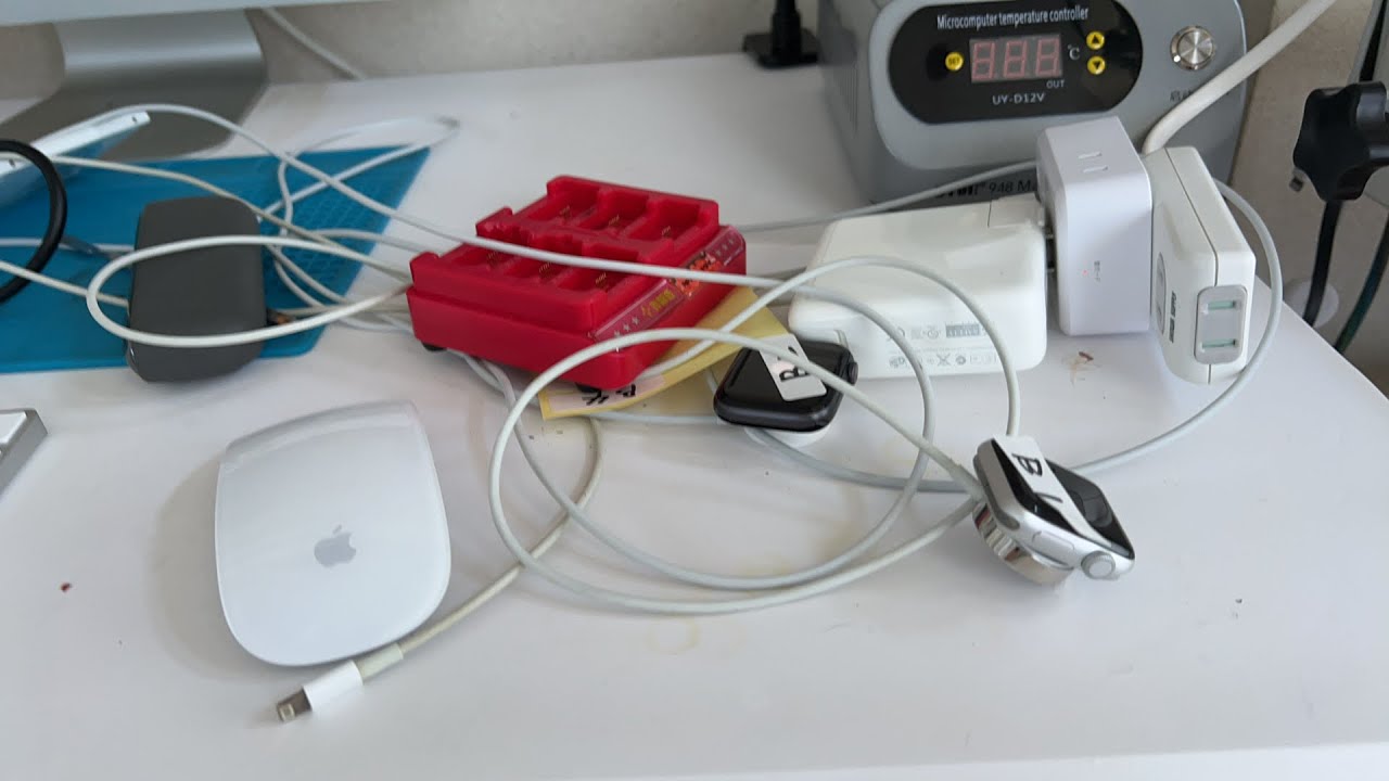 Apple Watch AWRT freeze logo loop repair - YouTube