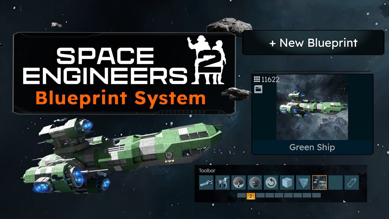 Space Engineers 2 Blueprint System 📒 - YouTube