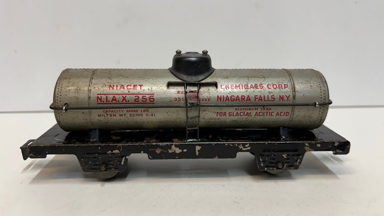 Marx Custom 7” Tank Car 4-Wheel - YouTube