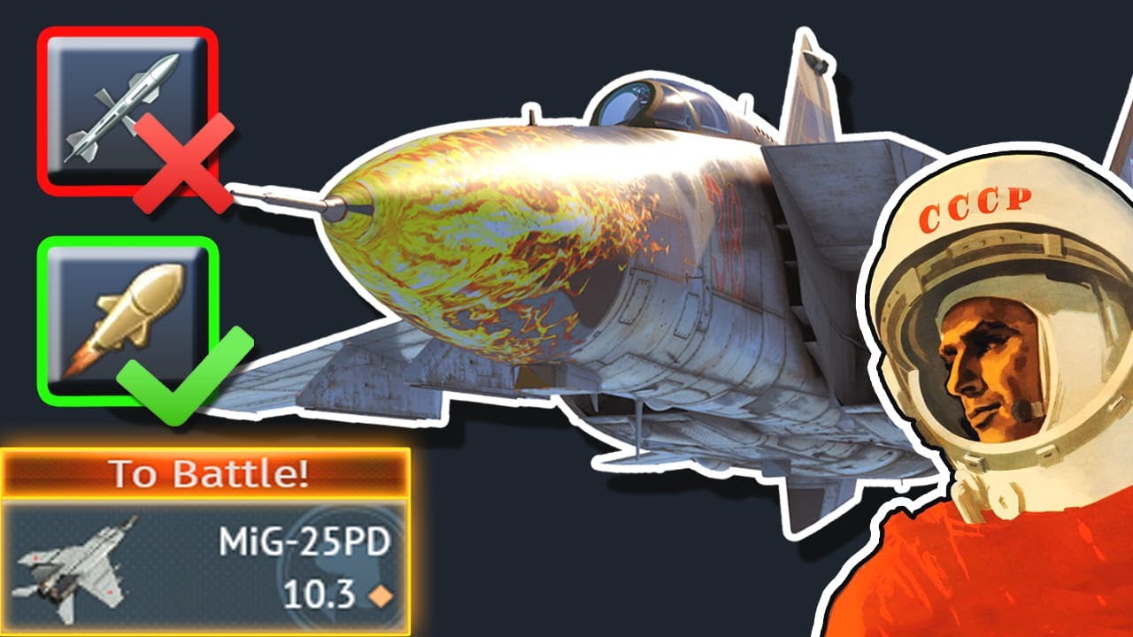 Unlimited Throttle Rocket Used as a Bullet? - MiG-25 - YouTube