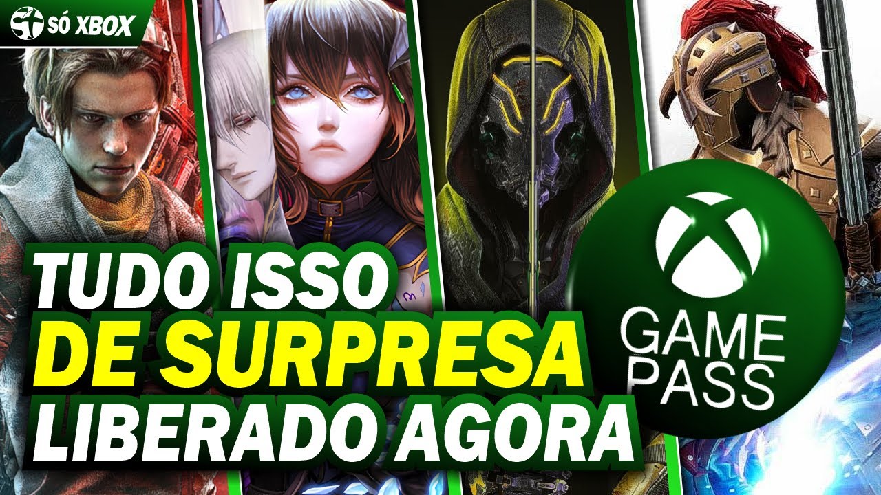 CARAMBA! 10 JOGOS LIBERADOS de SURPRESA com XBOX GAME PASS! - YouTube