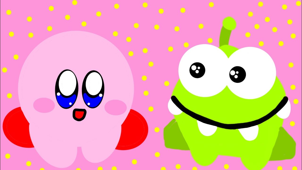 💚 Kirby & Om Nom (IbisPaint Speedpaint/Drawing Timelapse) - YouTube