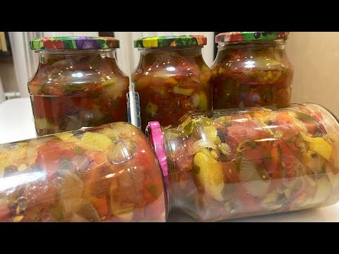 Qışlıq salatın hazırlanması / Çox ləzzətli rahat başa gələn salat resepti