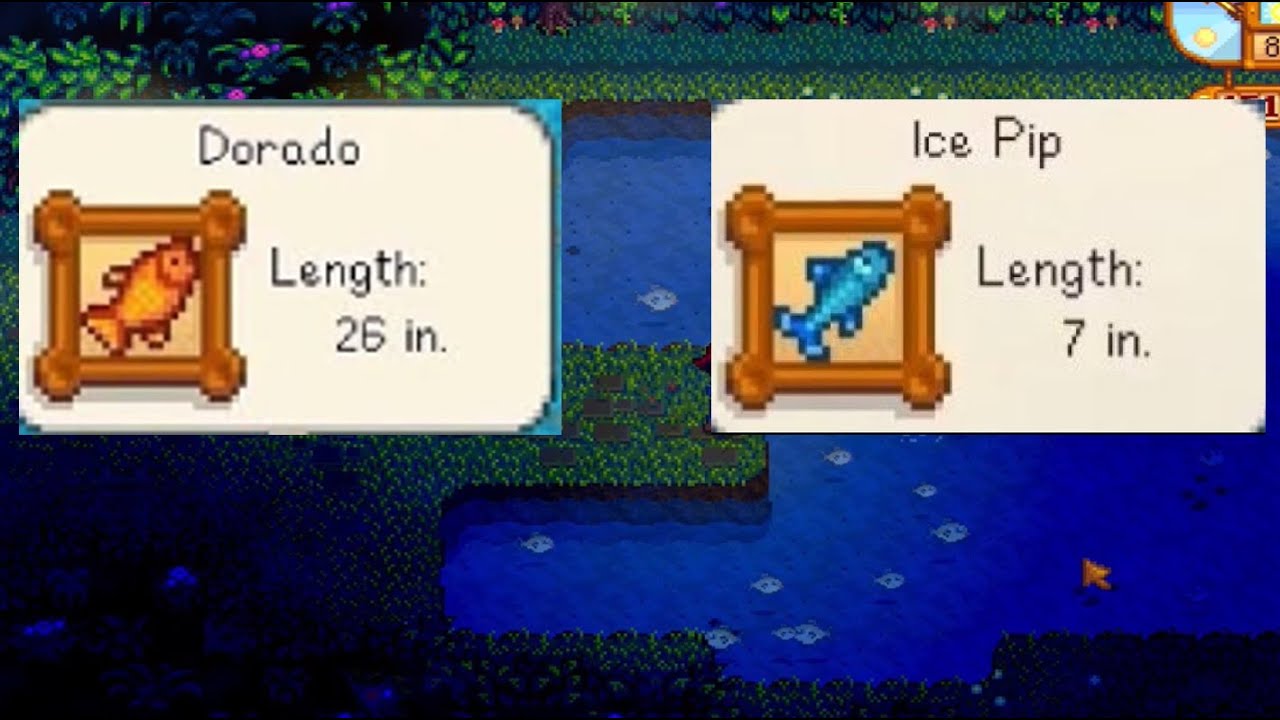 Where Are The Ice Pip and Dorado Fish on The Map in Stardew Valley ...