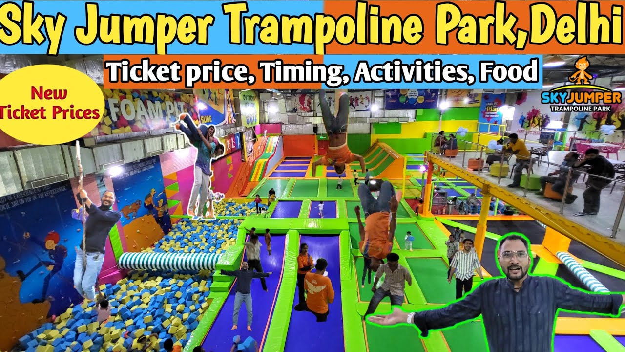 Trampoline park in delhi / Trampoline park / Skyjumper trampoline park ...
