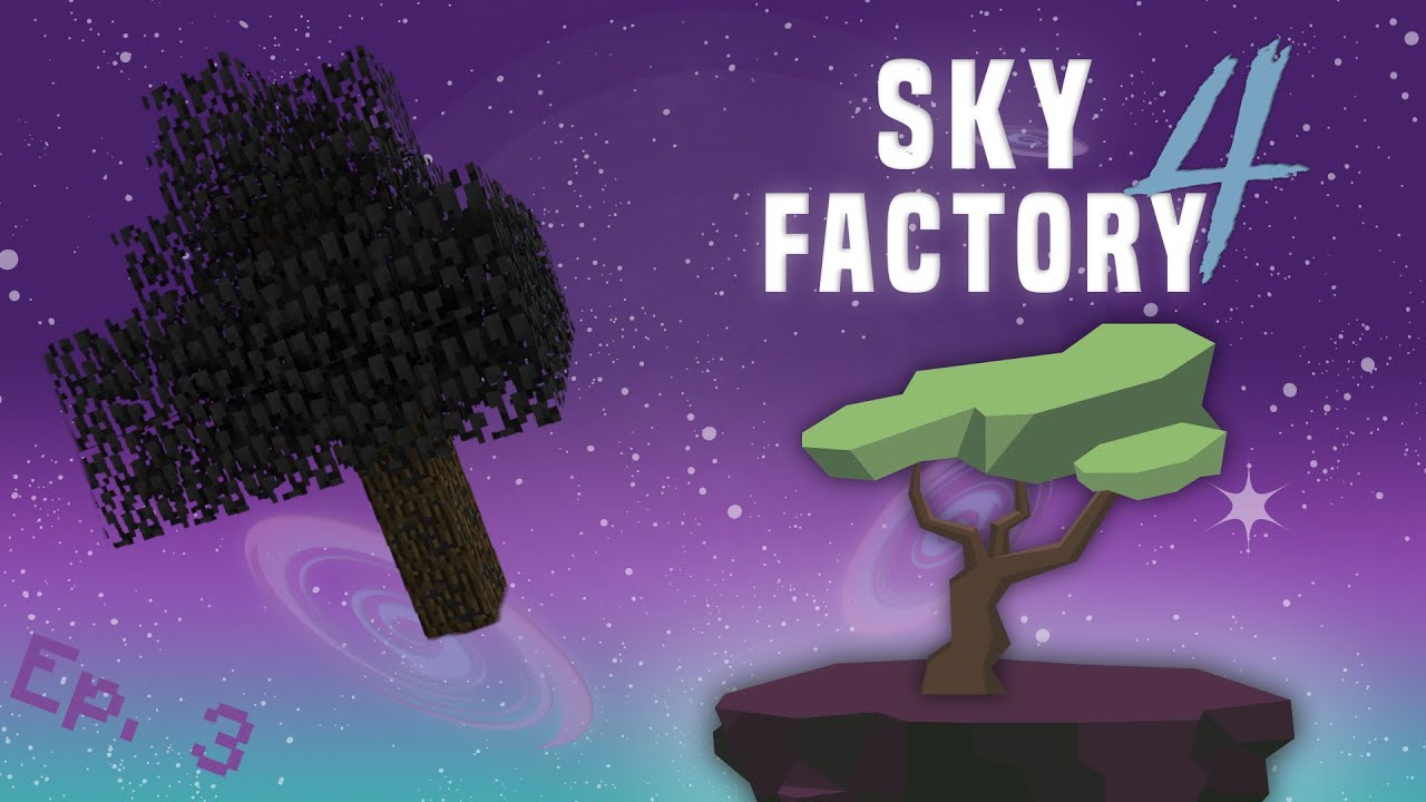 METAL TREES?? | Sky Factory 4 | Ep. 3 - YouTube