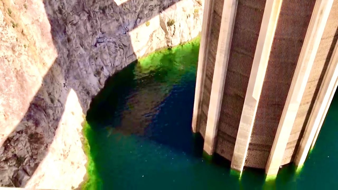 Hoover Dam LOW WATER LEVEL March 2019 - YouTube