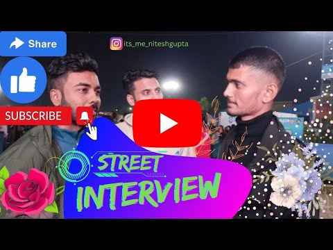 Street Interview Funny Video 😁|| Kadak Interview Comedy Video By Nitesh ...