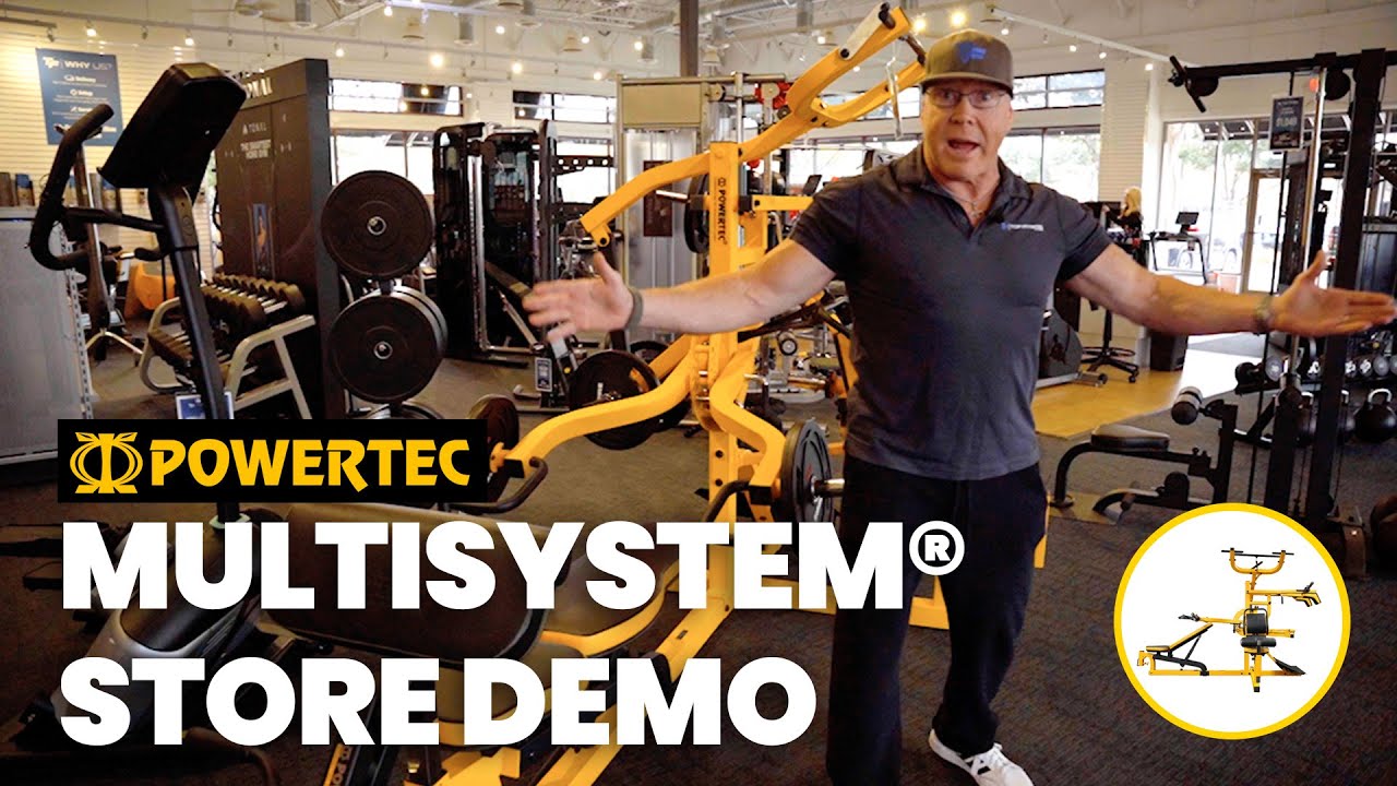 Powertec Workbench Multisystem In-Store Demo At Top Fitness ...