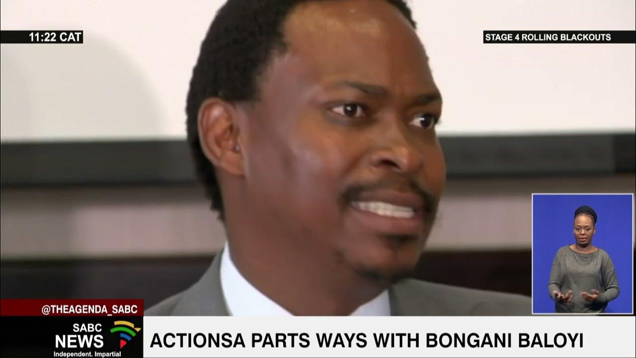 ActionSA parts ways with Bongani Baloyi - YouTube