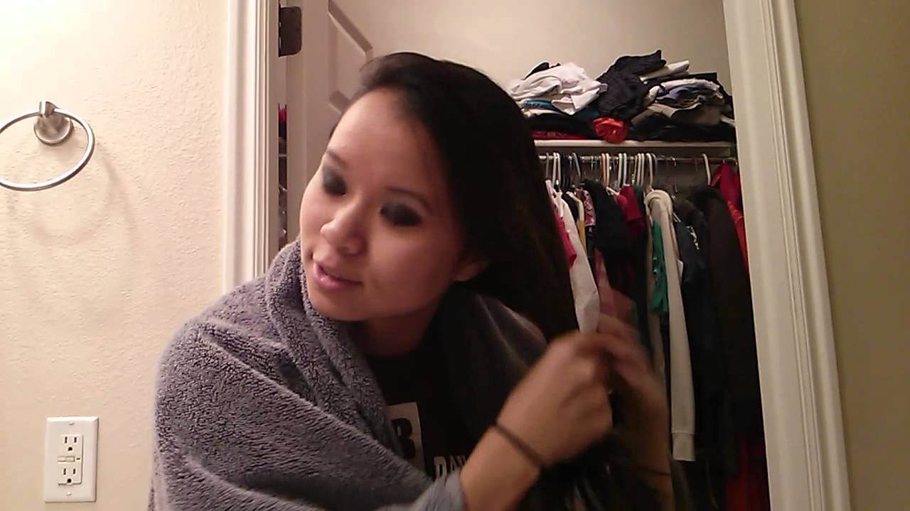 How to do a hair mask with essential oils doterra specifically - YouTube