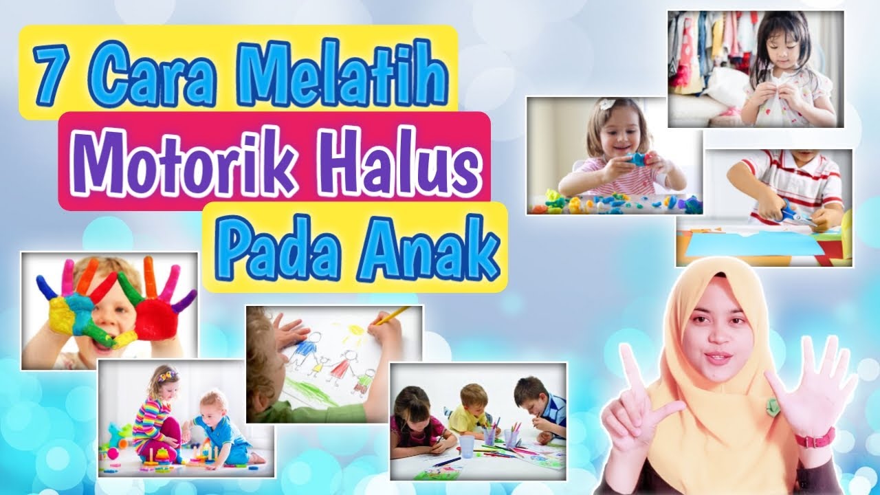 Cara Melatih Motorik Halus Anak Usia Dini - YouTube