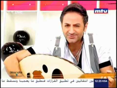 Bassel Eid - Interview on MTV Lebanon (Part 1) - باسل عيد على قناة أم.تي.في. - YouTube