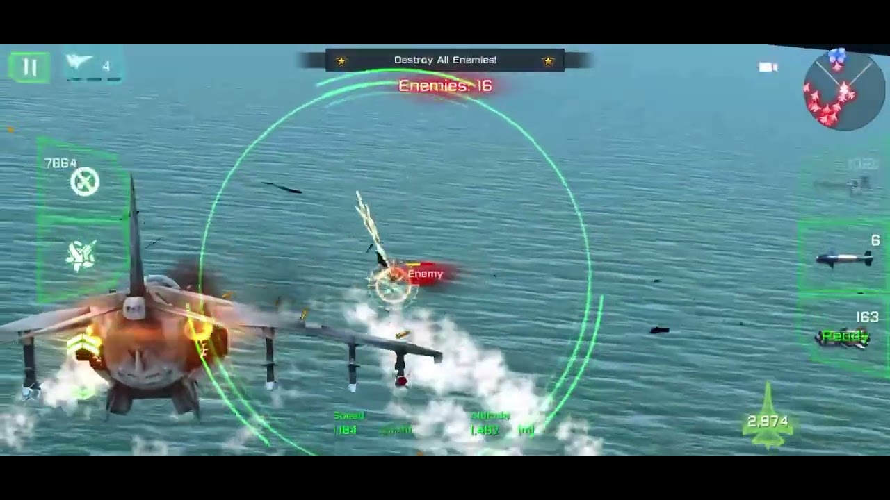 Naval base protection by fighter aircraft from external forces with ...