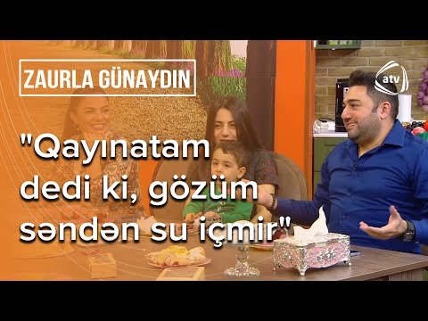 Elçi gedəndə qayınatam gördü ki, iki anam var: Aktyor Müşfiq Şahverdiyev - Zaurla Günaydın