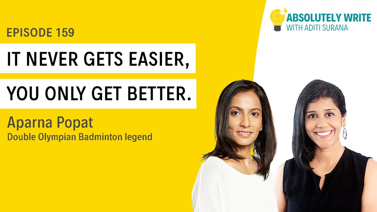 Ep159: It never gets easier, you only get better. Aparna Popat - Double ...