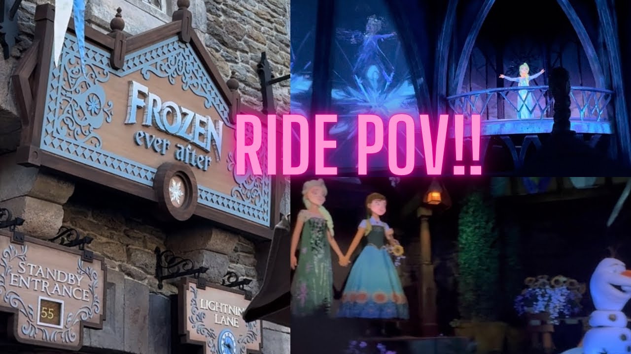 Frozen ride at Epcot !! Frozen Ever After 2024 FULL RIDE POV - YouTube