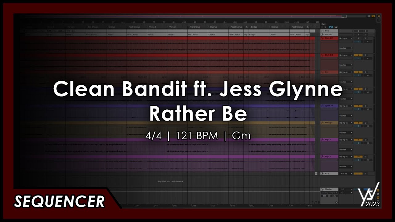 Clean Bandit ft. Jess Glynne - Rather Be [Sequencer] - YouTube