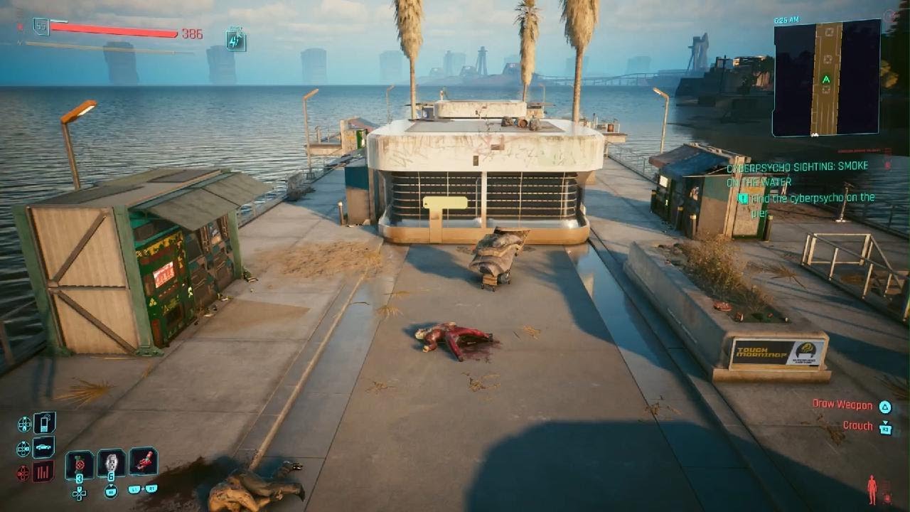 Cyberpunk 2077 Sandy Smoke on the Water - YouTube