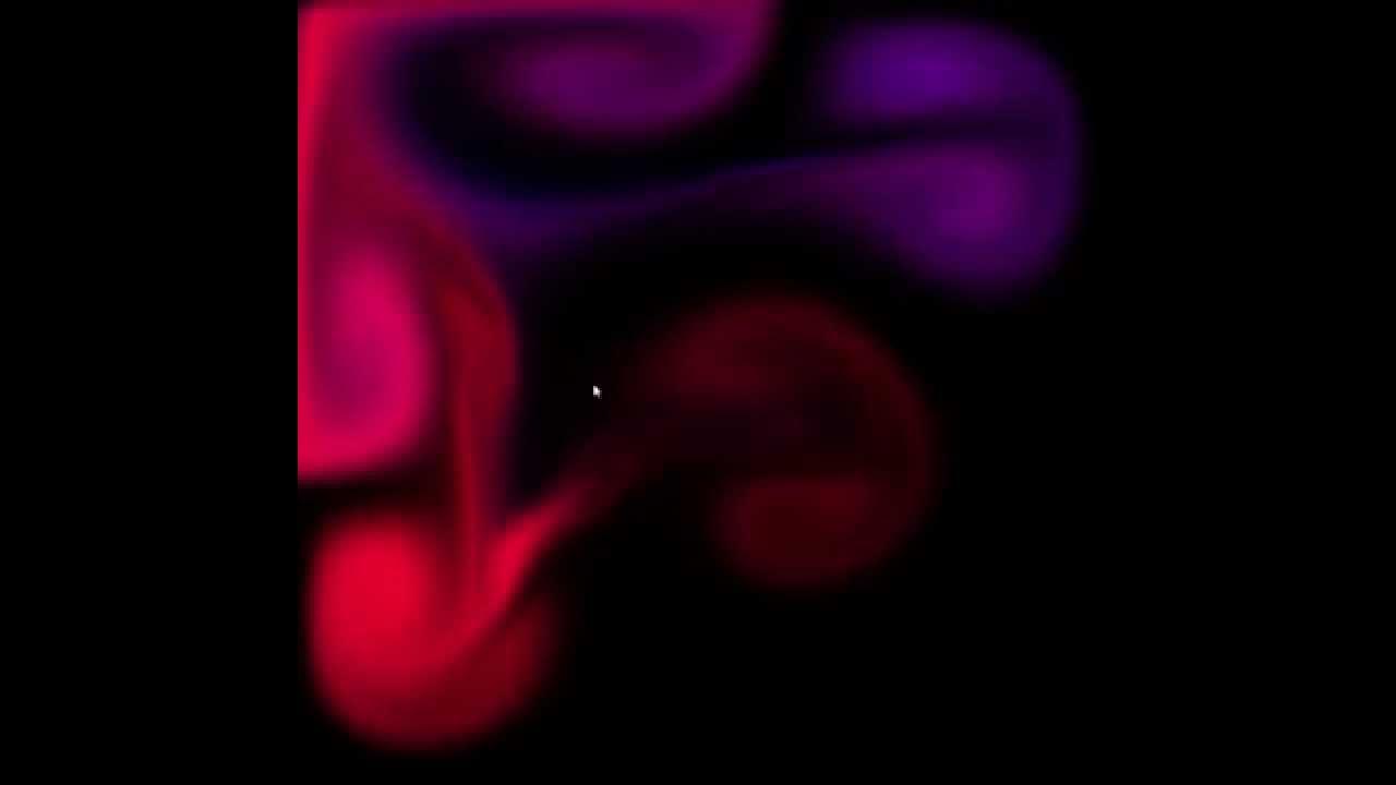 2D Fluid Simulation based on Navier-Stokes equations (C++ OpenGL) - YouTube