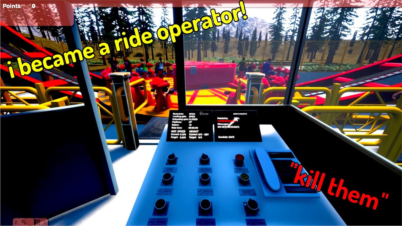 I BECAME A RIDE OPERATOR! - YouTube
