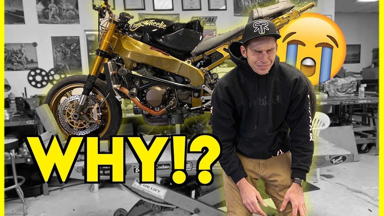 TOTALED MY MOTORCYCLE - YouTube