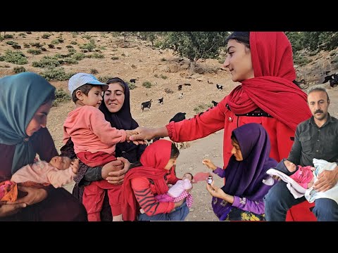 Real nomadic lifeaying blocksforconstruction, meeting Shaban's sister, and helpinghisgrandmother