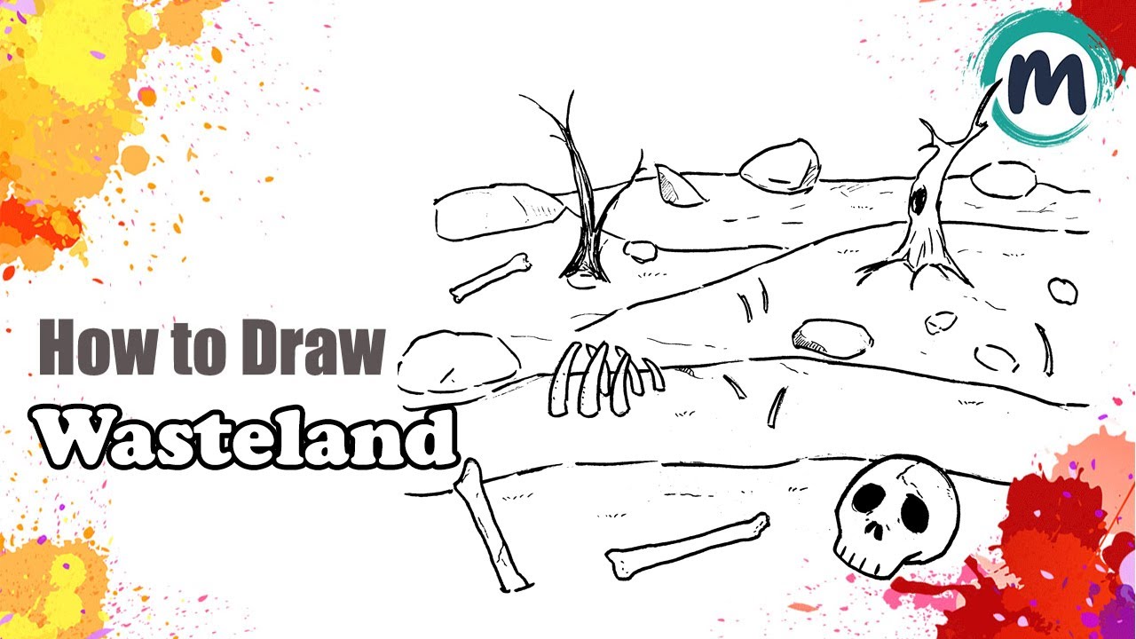 How to Draw Wasteland - YouTube