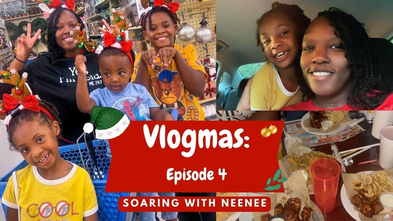 Vlogmas Day 4: Family Christmas Decoration Shopping - YouTube