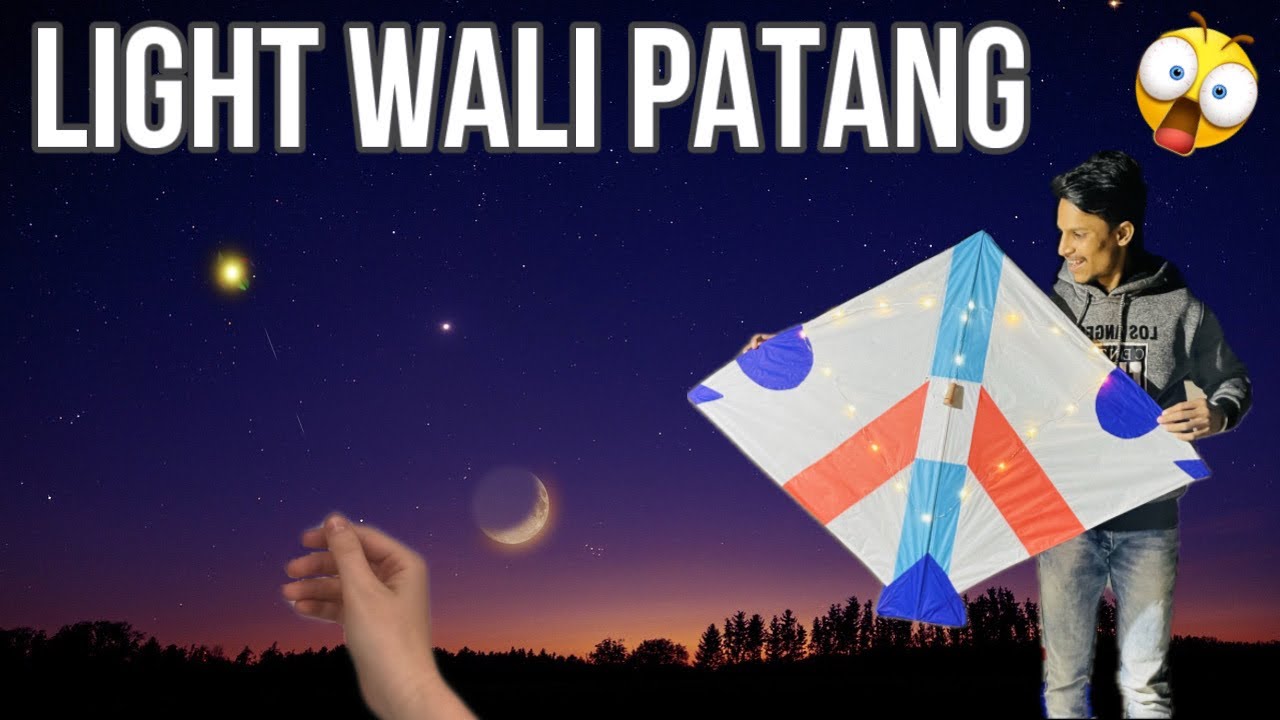 Light wali patang 😳| light kite flying | Makar Sankranti,lohri ...