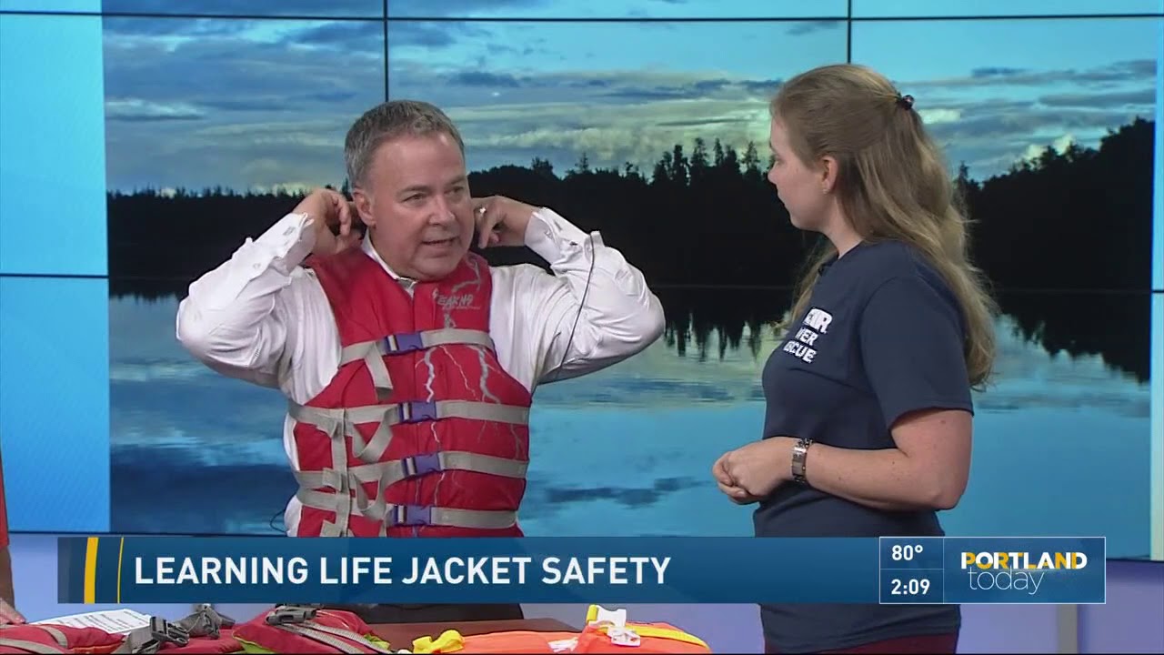 Learning life jacket safety - YouTube