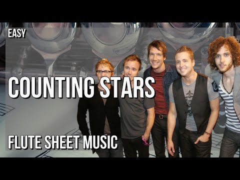 SUPER EASY Flute Sheet Music: How to play Counting Stars by OneRepublic ...