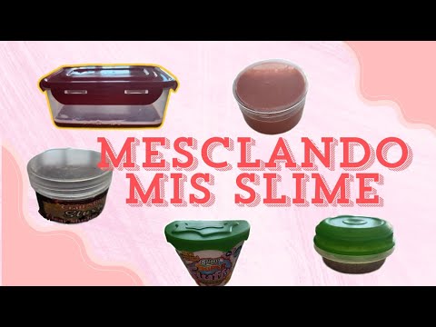 ASMR  Mesclando mis slimes🎀