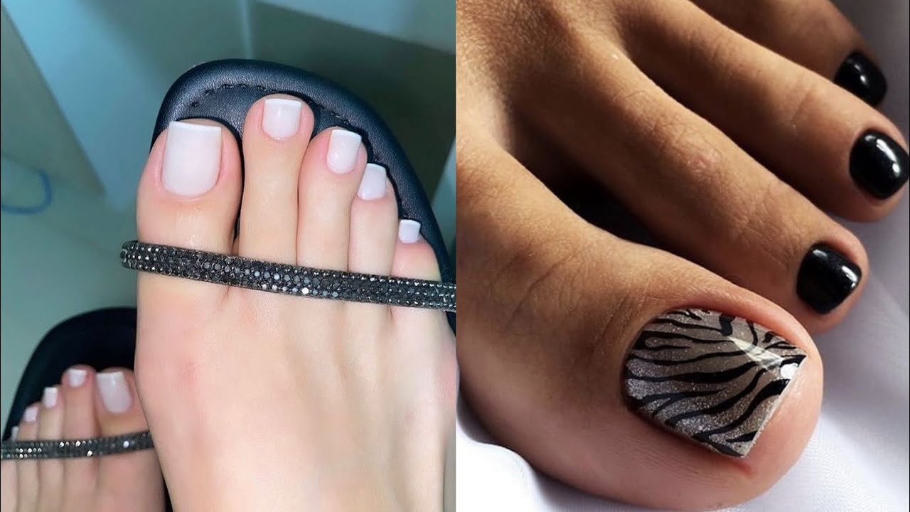 Mesmerising and elegant toe nails art design ideas💡//Latest nail ...