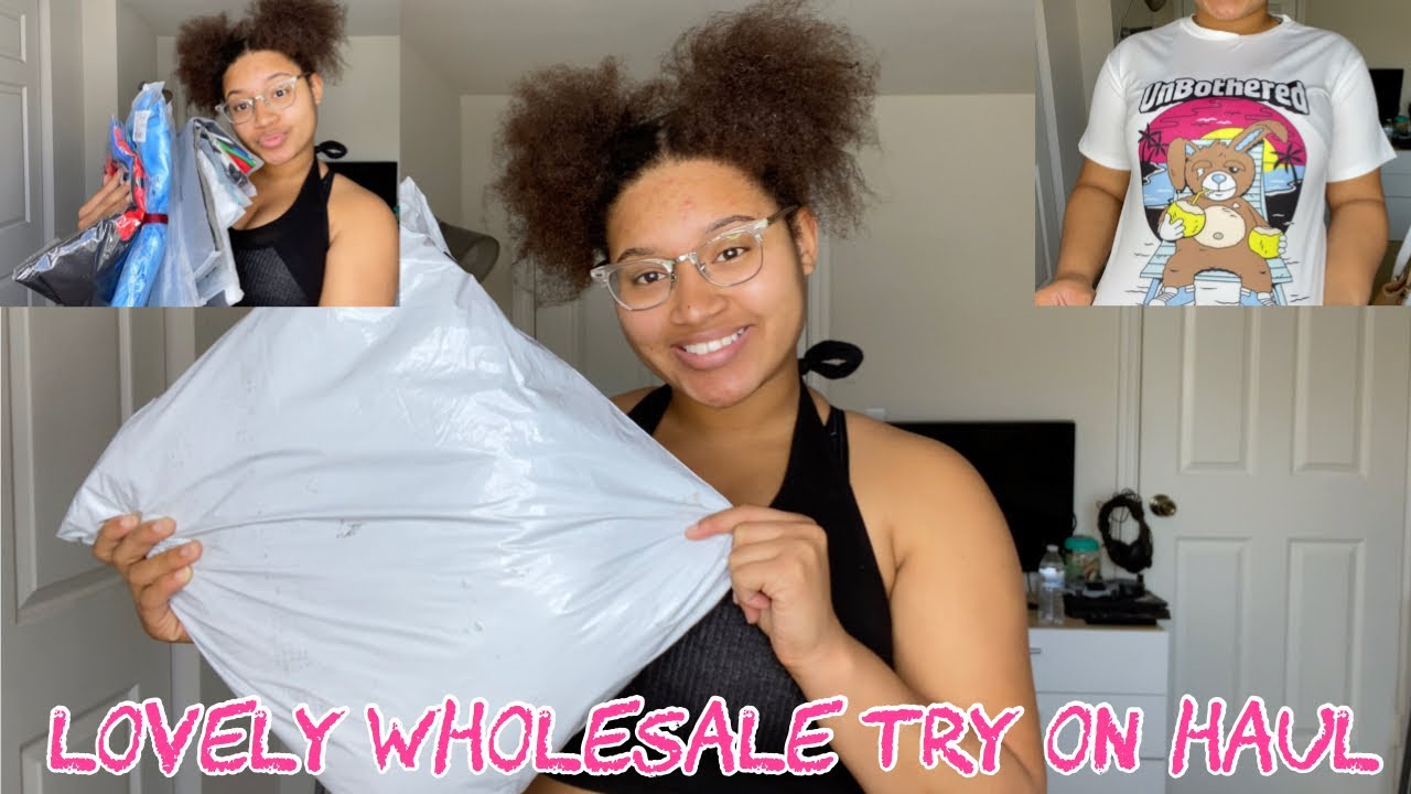 LOVELY WHOLESALE TRY ON HAUL!!! | COLLAB - YouTube