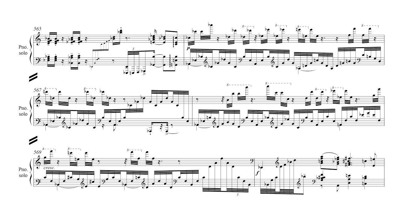 Nikolai Kapustin - Piano Concerto No. 5, Op. 72 (1993) [Score-Video ...