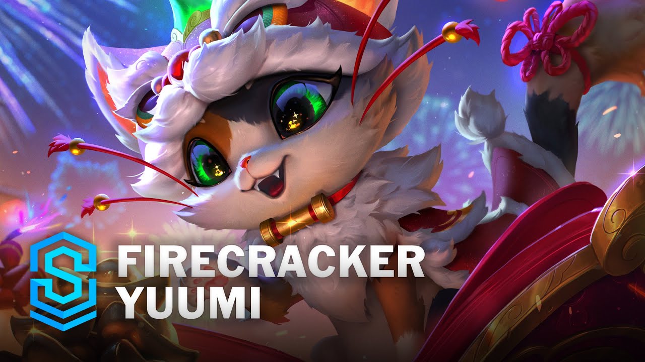 Firecracker Yuumi Skin Spotlight - League of Legends - YouTube