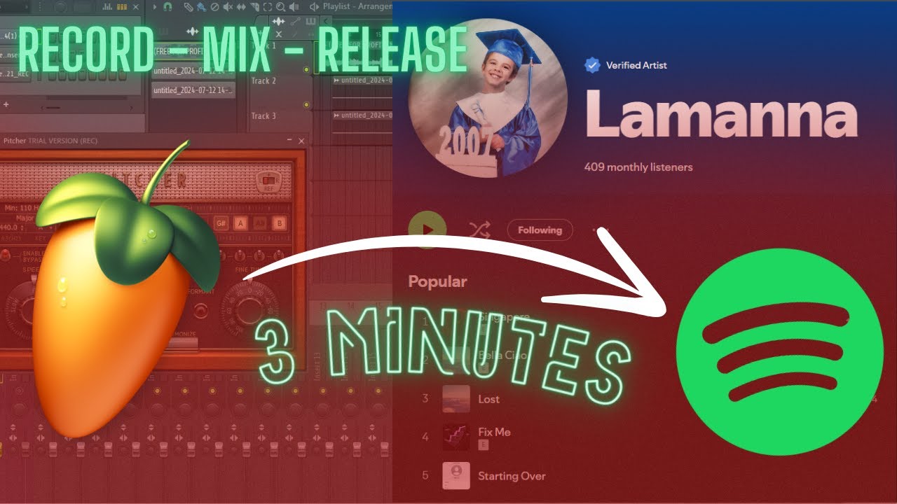 How to Record, Mix, & Release Music in 3 Minutes (2024) - YouTube