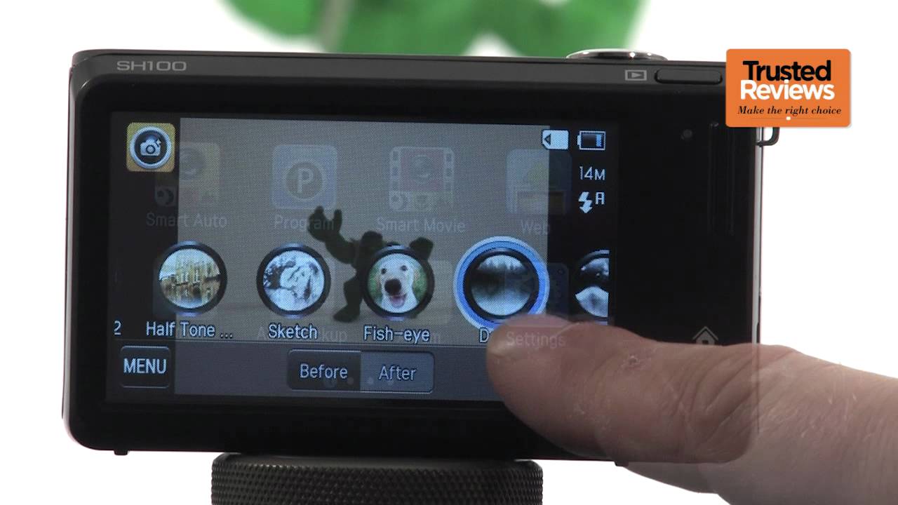 Samsung SH100 - YouTube