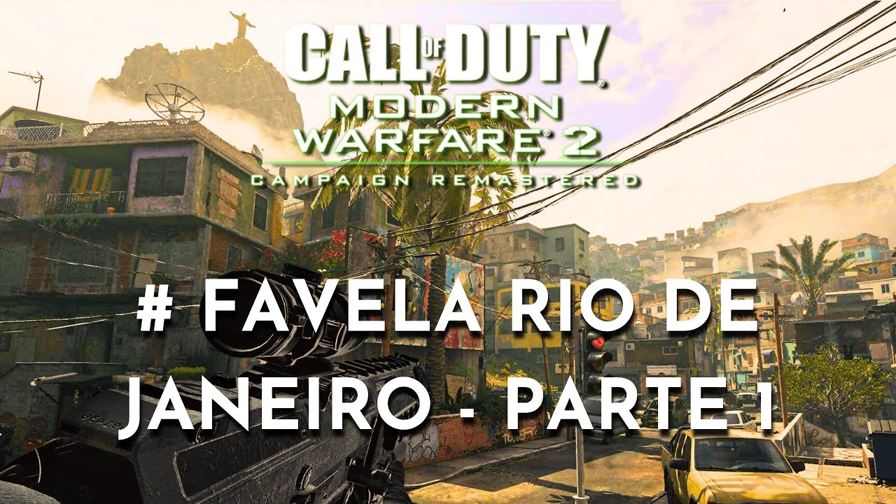 Gameplay no mapa INSANO do RIO DE JANEIRO!! Call of Duty: MODEM WARFARE ...