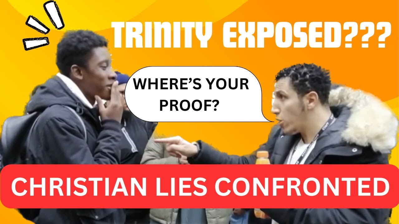 SHAMSI SPEAKERS CORNER: GOD HAS A GOD? TRINITY EXPOSED! - YouTube
