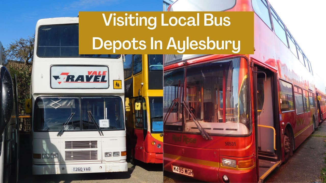 Visiting Local Bus Depots In Aylesbury | Redline & Vale Travel - YouTube