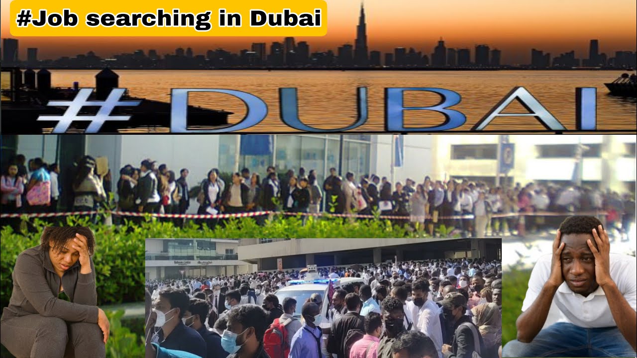 Job searching situation in Dubai is getting harder and harder - YouTube