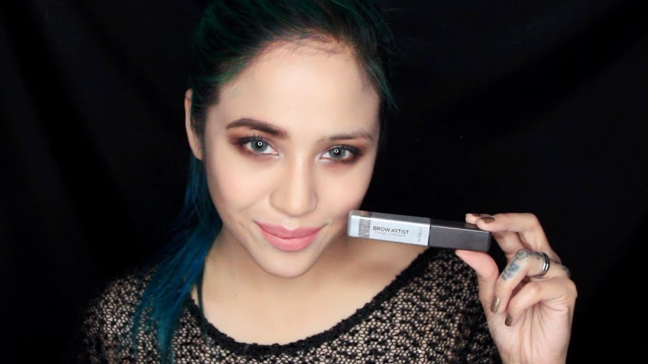 LOREAL BROW ARTIST CHISEL STRAIGHT | REVIEW | JESSICA GODINEZ - YouTube