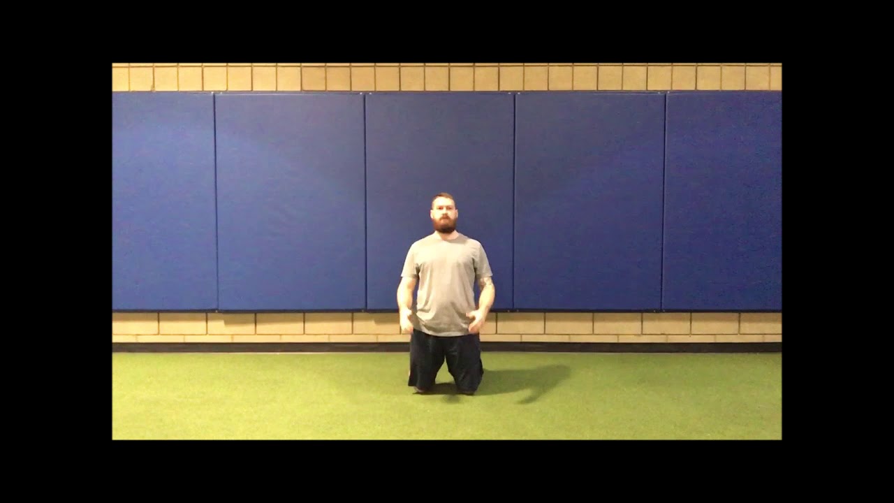 Kneeling Jump - Feet Down (plantarflexed) - YouTube