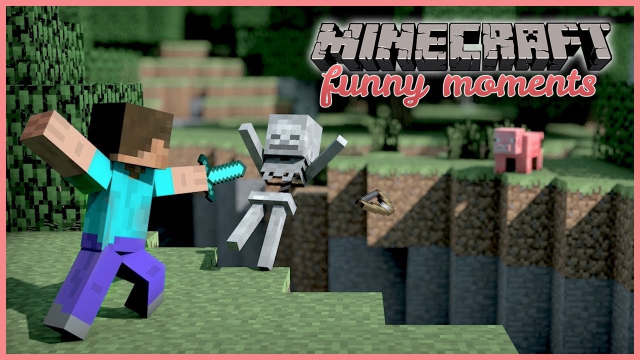 Minecraft: Try Not To Laugh! | Funny Moments + Highlights - YouTube