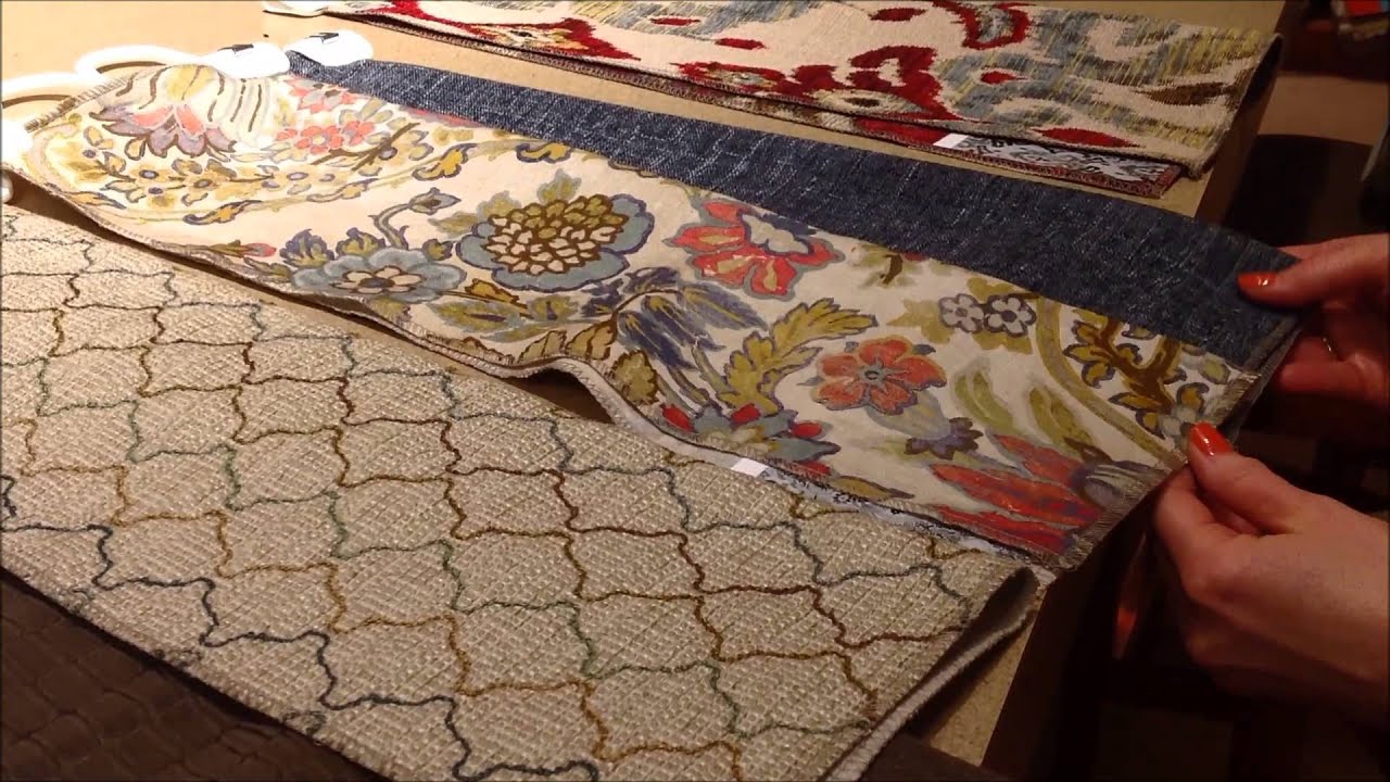 Stickley fabrics at the 2014 Spring Market - YouTube