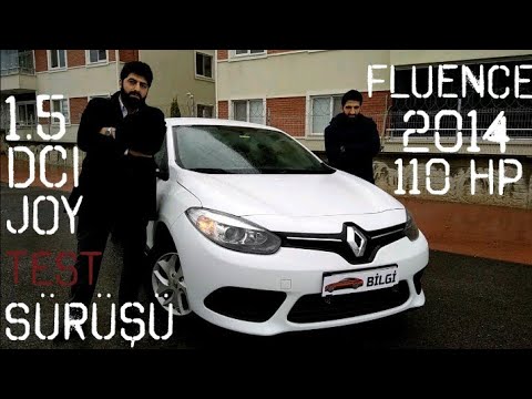 Renault Fluence Test Sürüşü 2014 1.5 dci 110 hp Joy Otomatik | Oto Bilgi